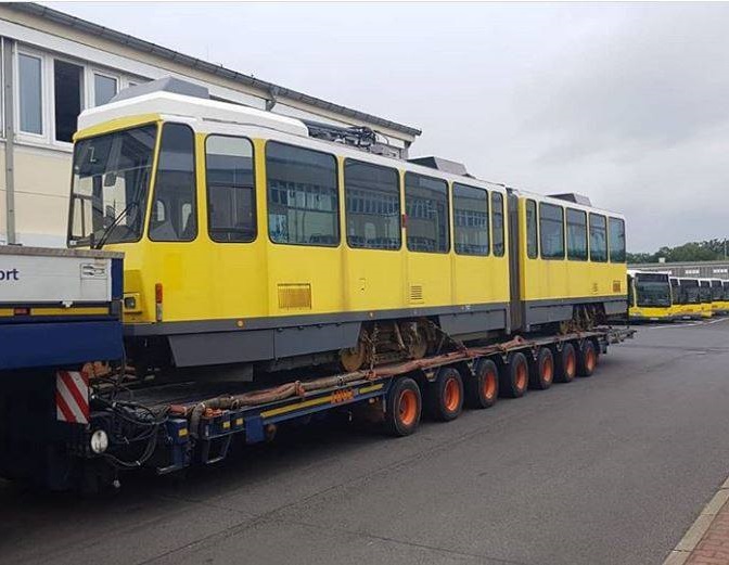 First Used Trams From Berlin Arrive In Lviv » The Center for Transport ...