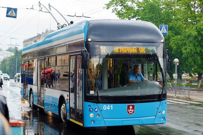 Locally Assembled Trolleybus Launched In Vinnytsia » The Center for ...